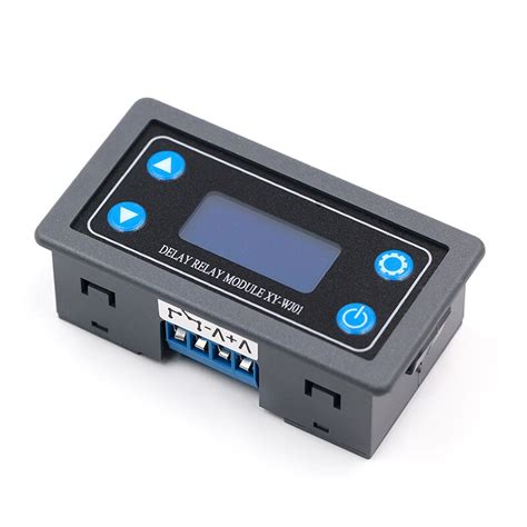 Dc12v Led Es Digitális Késleltetés Relé Modul Programozható Időzítő