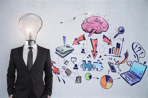 Premium Photo Idea And Solution Concept