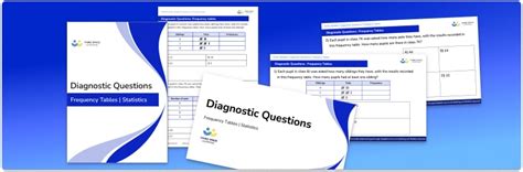 [free] Gcse Frequency Tables Diagnostic Questions Third Space Learning