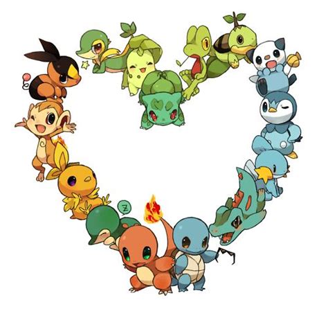 I Love Pokemon Pokemon Cute Pokemon Pokemon Starters