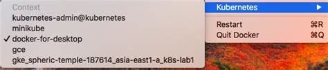 Context Switching Made Easy Under Kubernetes Powered Docker For Mac 18