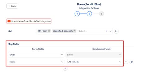 Brevo Integration With Bit Form