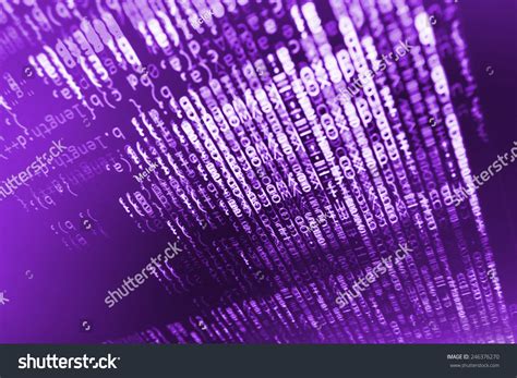 Visual Modern Display Data Source Code Stock Photo Shutterstock
