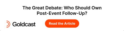 Post Event Follow Up How To Align Sales And Marketing