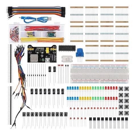 Kit De Componentes Electrónicos Para Arduino Uno R3 Meses Sin Interés