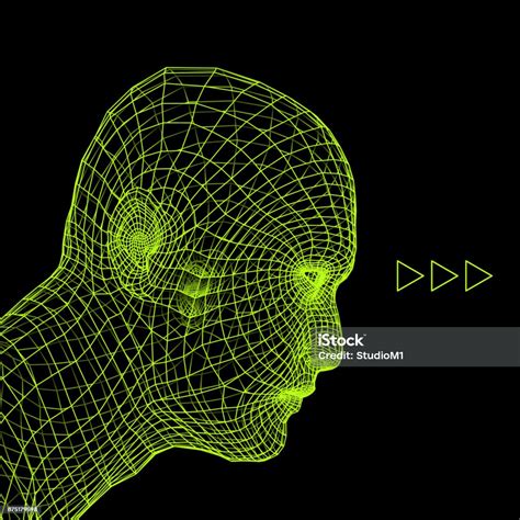 3 차원 격자에서 사람의 머리입니다 인간의 머리 모델을 연결합니다 인간의 다각형 머리입니다 얼굴 검색입니다 인간의 머리의 보기입니다 3d 형상 얼굴 디자인입니다 3d 다각형