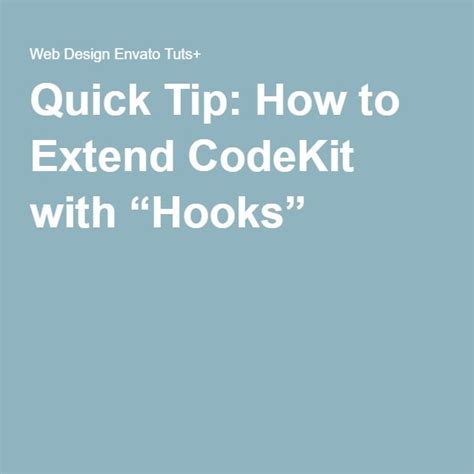 quick tip how to extend codekit with “hooks”