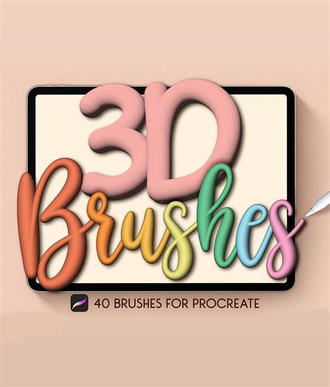 3d procreate brushes artofit