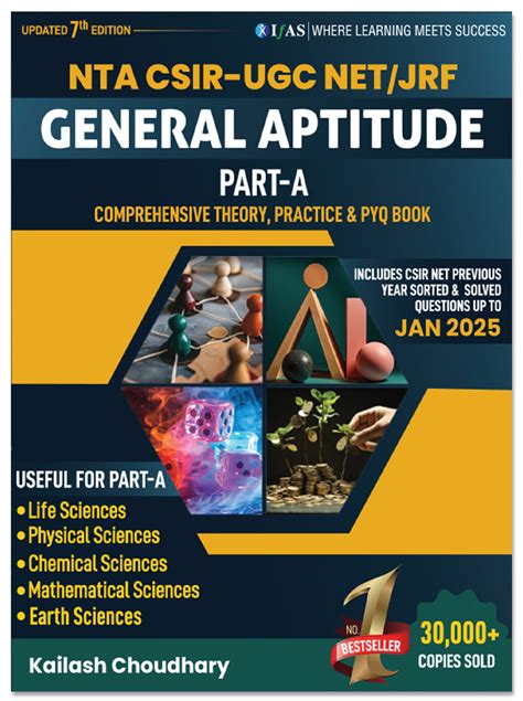 Csir Net General Aptitude Book 2025 Previous Years Questions Paper Wit Ifasonline Lifescience