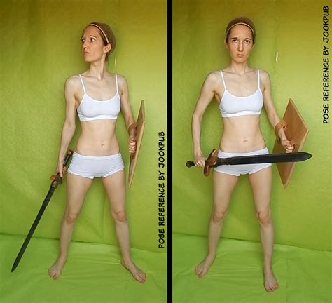 Sword And Shield 003 Pose Reference By Jookpubstock On Deviantart
