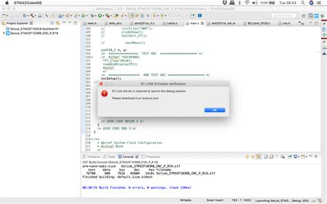 Solved I Have Just Updated To Stm32 Cubeide V1 4 0 It Ask Stmicroelectronics Community