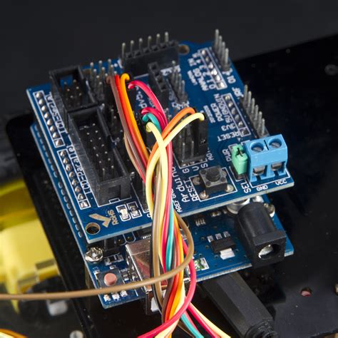 2 Wheel Drive Ultrasonic Arduino Projects Robot Kit