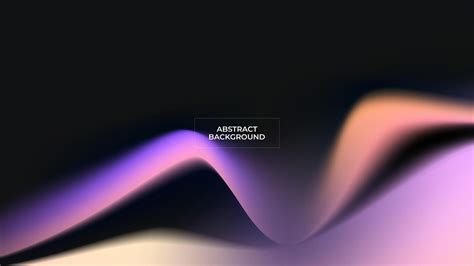Abstract Dark Background Elegant Gradient Mesh Blue Orange Purple Pink Smooth Color Design