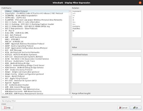 9 Appendix Filters — Using Wireshark With Rti Connext Systems