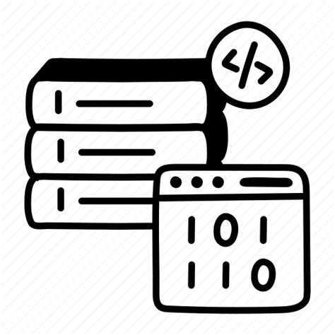 Machine Language Machine Code Binary Code Server Code Server Programming Icon Download On