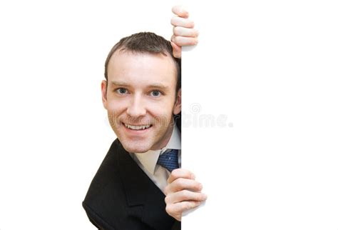 White Sheet And Businessman Stock Image Image Of Single Suit 12043501