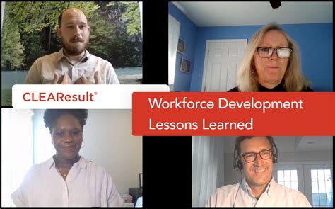 Workforce Development Lessons Learned From Our Webinar CLEAResult