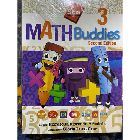 Math Buddies 3 Second Edition Sibs Shopee Philippines