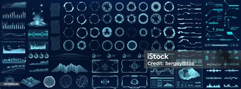 하이테크 요소 Hud Ui Gui 헤드업 디스플레이 그래픽 사용자 인터페이스에 대한 스톡 벡터 아트 및 기타 이미지 헤드업 디스플레이 그래픽 사용자 인터페이스 헤드업
