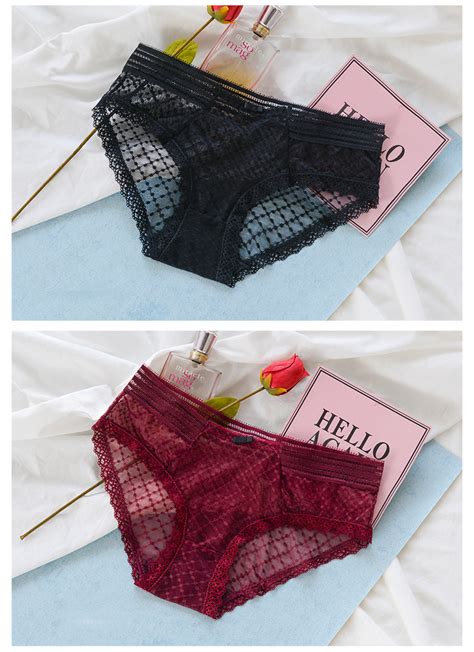 Badu Bg Дамски нежни прозрачни бикини в свежи цветове Badu Bg