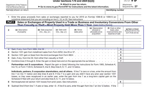 What Is Irs Form 4797 Used For Livewell