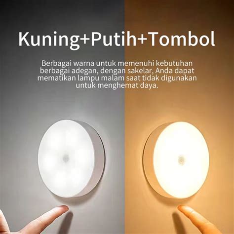 Jual Lampu LED Sensor Gerak Otomatis Shopee Indonesia