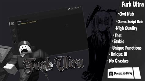 New Roblox Hack Furk Ultra Lvl 6 Lua Exec Bytecode Owl Hub Script Hub Many More