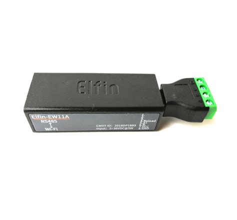 직렬 포트 Rs485 Wifi 장치 서버 모듈 Elfin Ew11a Tcpip 텔넷 모드버스 Tcp 프로토콜 지원 Wifi를 통한 데이터 전송 자동화