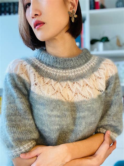 Ravelry Feather Blouse Pattern By Yeon Hwa Lee