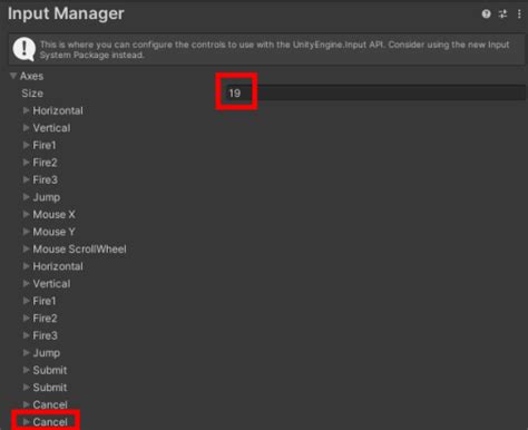 くるくる Unity解説 Input Managerによるコントローラー操作