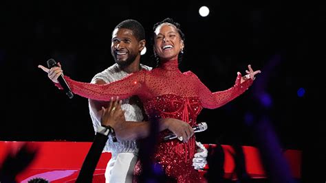 Usher Meant ‘no Disrespect Over His Alicia Keys Super Bowl Moment