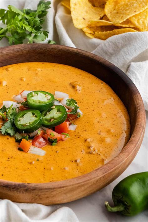 The Best Chilis Skillet Queso Recipe Simple Copycat Recipes