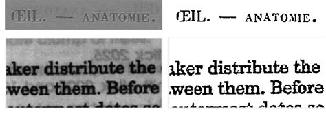 Two Examples Of Image Binarization Using The Nick Local Image