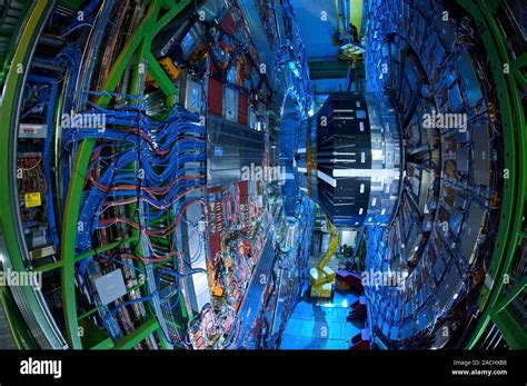 Cms Detector Part Of The Cms Compact Muon Solenoid Detector At Cern The European Particle