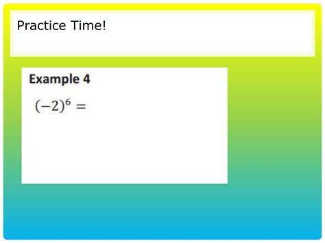 Exponential Notation Slides Pptx