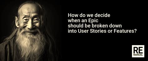 Epics User Stories And Features Manuals