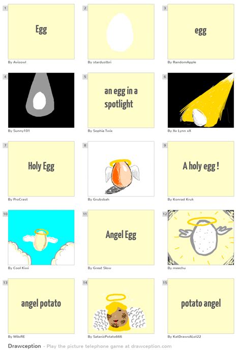 Egg Drawception