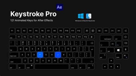 Keystroke Pro For After Effects Elements Ft Button And Gaming Envato Elements
