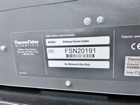 Thermo Orbitrap Fusion Lumos Mass Spectrometer