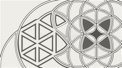 Geometric Pattern Design Abstract Shapes And Modern Art Decorative Background Vector Design