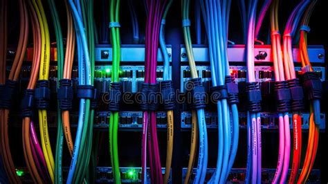 Switch Ethernet Cable Stock Illustration Illustration Of Flexibility 321129250