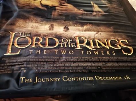 Lord Of The Rings Frodo The Two Towers Hollywood Movie Poster Large Art Ebay