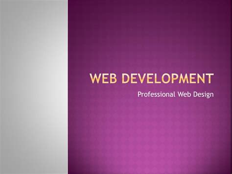 ppt web development powerpoint presentation free download id 1659142