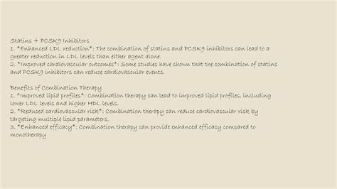 Hyperlipidemia Current Medication With Lifestyle Pptx