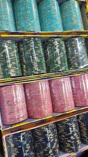 Round Shape Polished Designer Glass Bangles At Best Price In Delhi
