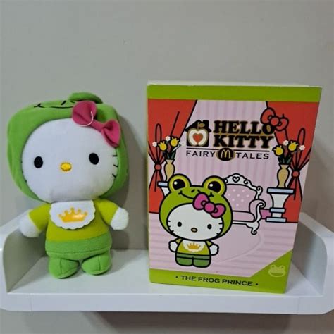 Hello Kitty 童話故事 青蛙王子 娃娃 公仔 麥當勞hello Kitty 公仔 蝦皮購物