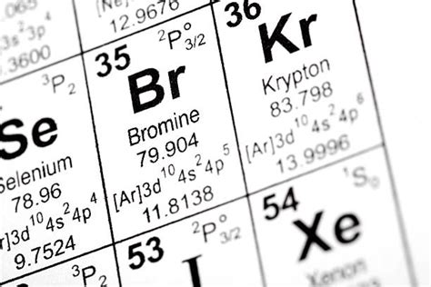 크립톤 비활성 기체 스톡 사진 및 일러스트 Istock