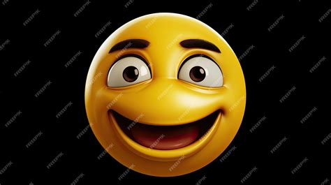 Premium Ai Image Smirking Face Emoji Reaction