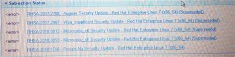 Action Status Showing Error For Linux Box BigFix Me BigFix Forum