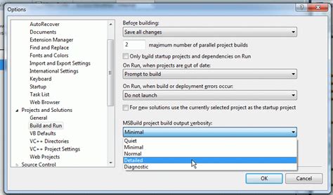 C Visual Studio 2010 Output Window Missing Debug Info Stack Overflow